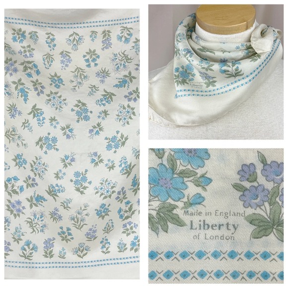 Liberty of London | Accessories | Vintage Liberty London Silk Twill ...